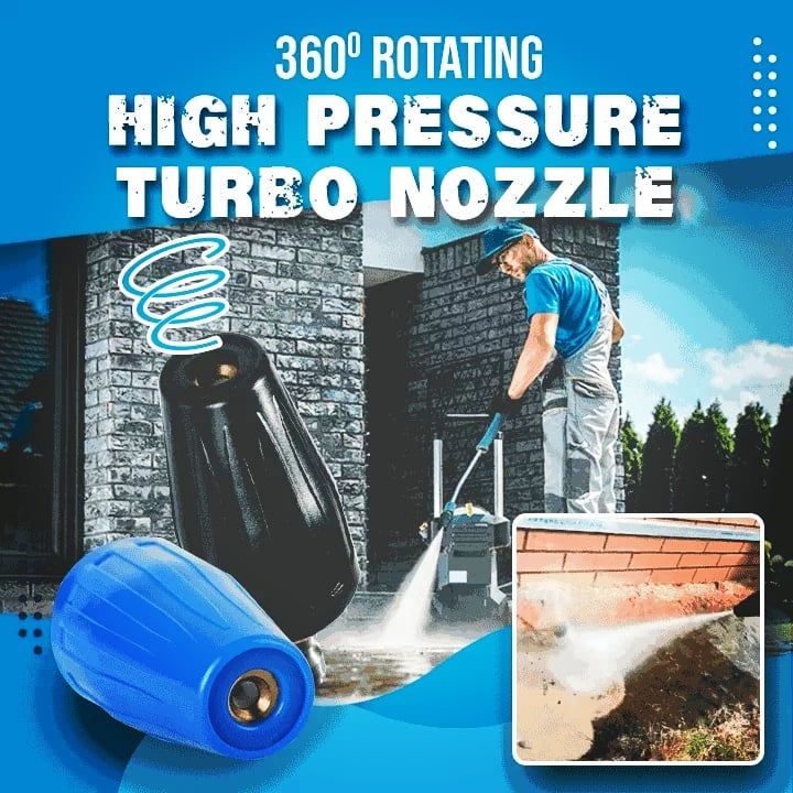 360° Rotating High-Pressure Turbo Nozzle - Dzordz Shop