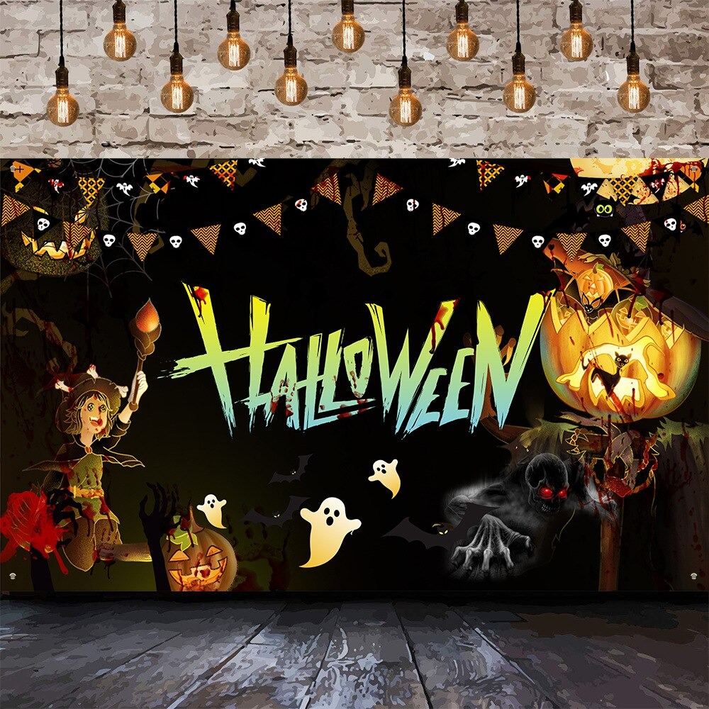 2022 NEW Halloween Backdrop Banner - Dzordz Shop