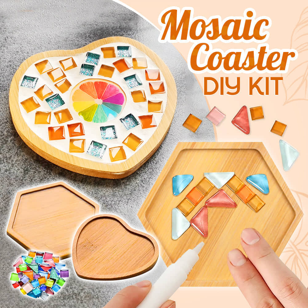 Mosaic Coaster DIY Kit - Dzordz Shop