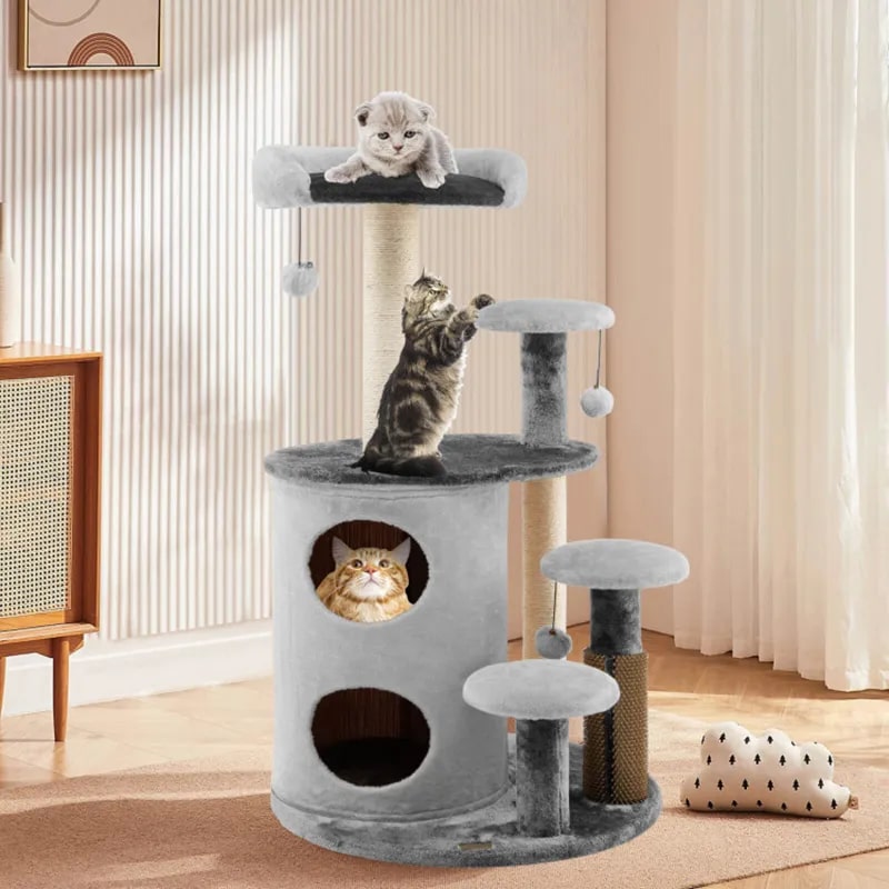 40" Multi-Level Activity Cat Tree Tower - Dzordz Shop